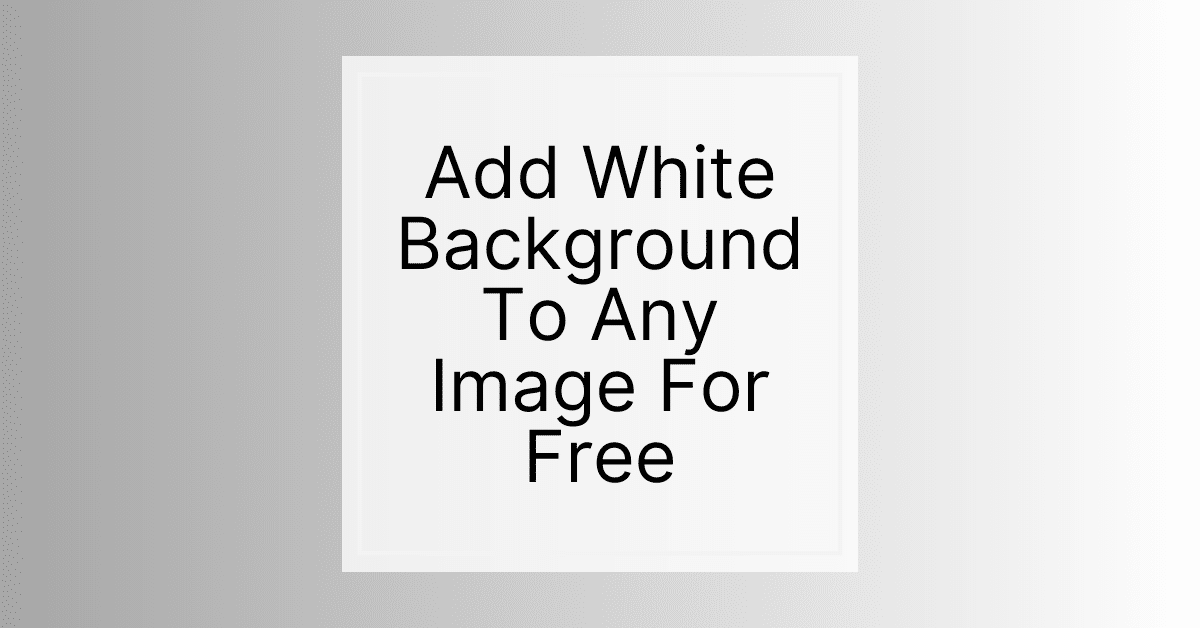 Add A White Background To Any Image For Free Wordlab